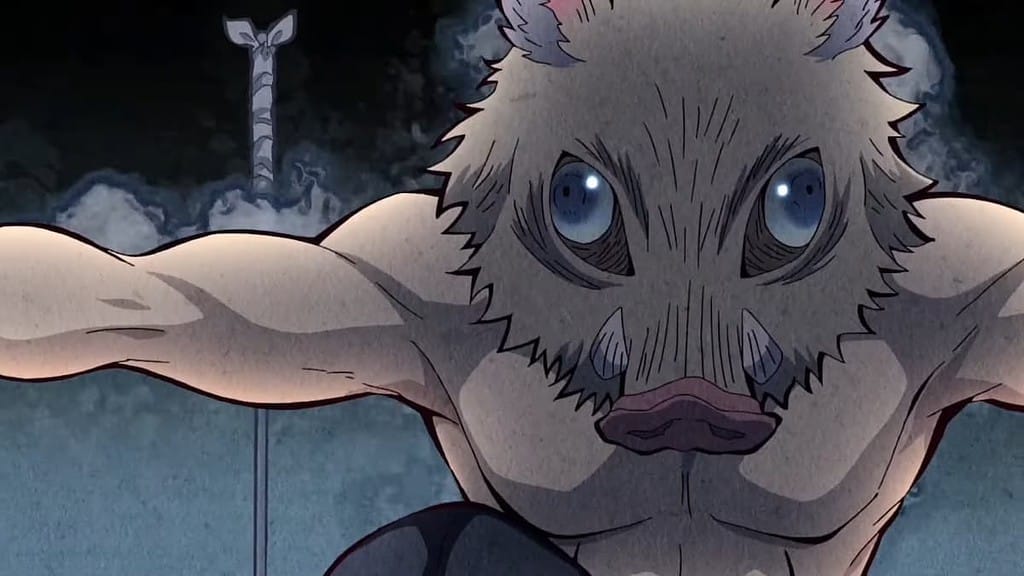 Why does Inosuke wear a Boar Mask in Demon Slayer? - AnimeShinbun